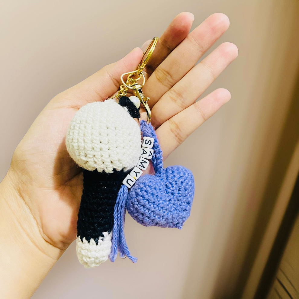 Customised BTS Army Bomb Keychain/Bag Charm – Coos and Kisses